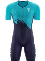 China Men's Shorty Wetsuit Springsuit 2mm Neoprene Front Back Zip for Surfing Snorkeling SUP Kayaking Custom Logo for sale