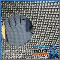China 3D Diamond Waffle Embossed CR Neoprene Fabric 2mm 3mm 4mm 5mm for Glove Palm Reinforcement for sale