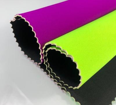 China 3mm Single Side SBR Neoprene Fabric Roll with Nylon - 135x330cm for Mouse Pads & Yoga Mats for sale