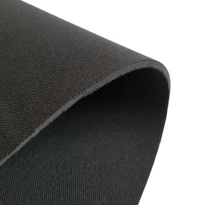 China ROHS Certified 1-10mm Black Double Sided Neoprene Fabric Sheets - Printable Custom Patterns, 135cm Width for sale