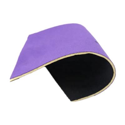 China 2mm CR Smooth Skin Laminated Neoprene Fabric Sheet 3300x1300mm For Haircut Collar Applications for sale
