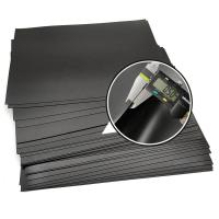 China Black Foam Chloroprene Rubber Gasket 3300x1300mm Sheet with 0.5-50mm Thickness for Packaging Protection for sale