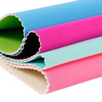 China CR Laminated Neoprene Fabric 150-450gm/yard with Multiple Backing Options for Industrial & Sport Applications for sale