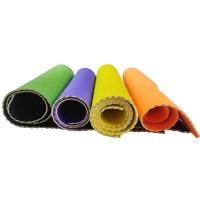 China 2mm Thin Self-Adhesive Neoprene Rubber Sheet 3.3m Long for Socks and Textile Manufacturing for sale