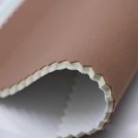 China Bonded Non-Slip SCR Neoprene Rubber Sheet 50in Width 1.0-7.0mm Thickness with Polyester Fabric for sale