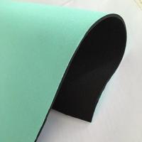 China Double Sided Knitted SCR Neoprene Fabric Sheet 130mm x 330mm Recycled Material 1-6mm Thickness for sale