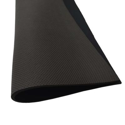 China Black Shockproof Sharkskin Neoprene Rubber Roll 1.5MM-40MM Thickness for Industrial Applications for sale