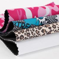 China White Polyester Neoprene Fabric Sheet 135x330cm 3mm Thick Waterproof Material for Custom Digital Printing for sale