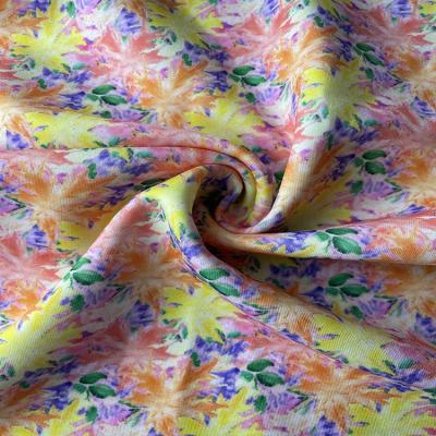 China 170gsm Digital Printed Neoprene Fabric 150cm Width for Wetsuits and Sportswear for sale