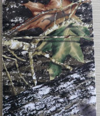 China Waterproof 4mm CR Neoprene Sponge Rubber with Camo Nylon Fabric - 51x130 Inch, 150% Elongation for sale