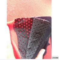 China Perforated SCR Sponge Rubber Sheet 2mm Hole 3300x1300mm with Single Fabric Lamination for Clothing and Sportswear for sale
