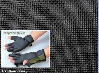 China No Slip 3mm Neoprene Sharkskin SBR Rubber Sheet for Gloves and Wetsuits for sale