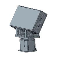 China 160W Active Phased Array Border Security Radar For Low Small And Slow Targets for sale