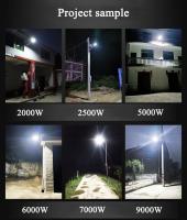 China IP65 Rating Agricultural Equipment 2000W Led Solar Street Light Customization for sale
