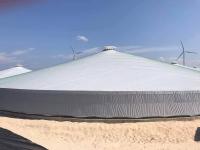 China Sturdy PVC Tarpaulin Fish Tank 30 Meters For Large Aquaculture Operations for sale