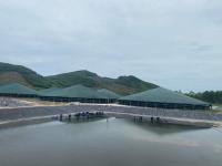 China Sturdy PVC Tarpaulin Fish Tank 30 Meters For Large Aquaculture Operations for sale