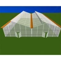 China Customized Multi Span Greenhouse Light Deprivation Greenhouse Large Glass Film Type for sale
