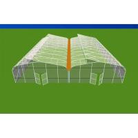 China Customized Multi Span Greenhouse Light Deprivation Greenhouse Large Glass Film Type for sale