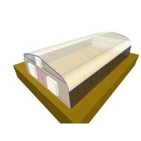 China 3.3m Height Metal Frame Greenhouse 300sqm Customization For Strawberry for sale