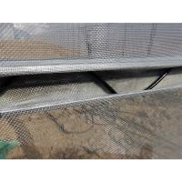 China 5m Height Mushroom Growing Greenhouse Plastic Mesh For Insect Resistance And Roof Ventilation for sale