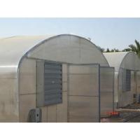 China 3.3m Height Single Span Greenhouse Vegetable Growing Greenhouse With Hydroponic Systems for sale