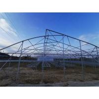 China Customized Galvanized Steel Frame Greenhouse For Flowers And Berries for sale