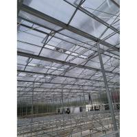 China Clear Plastic Polycarbonate Roof Greenhouse For Flower And Vegetable Cultivation for sale