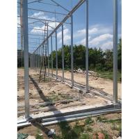 China Clear Plastic Polycarbonate Roof Greenhouse For Flower And Vegetable Cultivation for sale