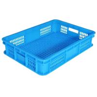 China Harvesting Fruits Plastic Mesh Crate Customized Without Iron Handle for sale