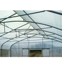 China Roof Height 6.5m Wrought Iron Greenhouse For Flowers And Vegetables for sale