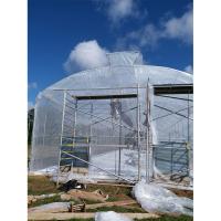 China 200micron PE Film Ventilation System Greenhouse High Security Weather Proof for sale