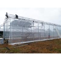 China 200micron PE Film Ventilation System Greenhouse High Security Weather Proof for sale