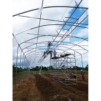 China Single Layer Wind Resistant Greenhouse Rain Shelter For Maximum Protection for sale