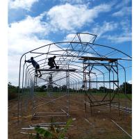 China Single Layer Wind Resistant Greenhouse Rain Shelter For Maximum Protection for sale