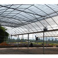 China Galvanized Steel Frame Commercial Orchid Greenhouse For Flower Professional Growers for sale