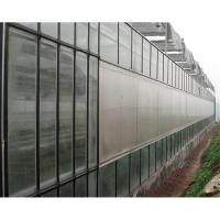 China Backyard Multi Span Greenhouse Outdoor Rainproof Large Glass Greenhouse for sale