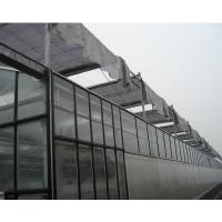 China Galvanized Steel Pipe Greenhouse with 275gsm Zinc Coating and Side Vent for sale
