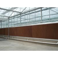 China Glass Covered Industrial Greenhouse with 3.73-7.73m Roof Height and Glass Panels for sale