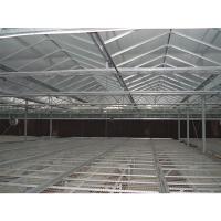 China Steel Flame Multi Span Greenhouse Commercial Glass Greenhouse With Winter Cover And Hydroponic System for sale