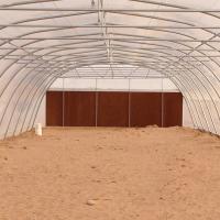 China Hot Climate Tomato Plant Greenhouse 150 Micron Plastic Film Cover for sale