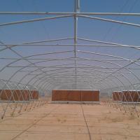China 10m Width Tunnel Light Deprivation Greenhouse Single Layer With Galvanized Steel Pipe for sale