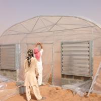 China 150micron Metal Frame Greenhouse Plastic Film Covering For Desert Rose for sale