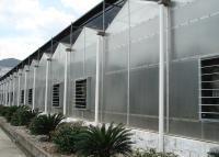 China Customized Polycarbonate Sheet Greenhouse For Year Round Flower And Vegetable Growth for sale