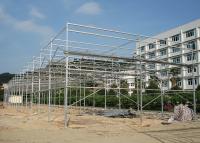 China Customized Poly Tunnel Greenhouse Multi Span Agricultural polycarbonate tunnel greenhouse for sale