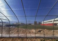 China 19.68' Climate Control Greenhouse PE Roof Height 6m With Ceiling Fan for sale