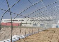 China Commercial Plastic Film Greenhouse Hydroponic Hot Dipped Galvanized Steel Structure for sale