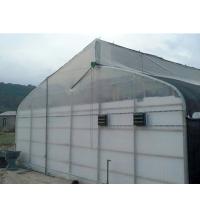 China 275gsm Zinc Coated Steel Pipe Greenhouse With Agricultural Plastic Film for sale
