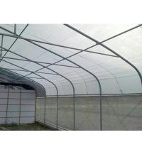 China 275gsm Zinc Coated Steel Pipe Greenhouse With Agricultural Plastic Film for sale