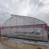 China 200micron Single Span Greenhouse Agricultural Tropical Climate Greenhouse for sale