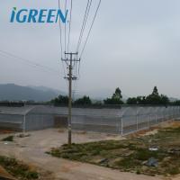China Multi-Span Agricultural Greenhouses Hot Climate Cover with 150/200micron Plastic Film for sale